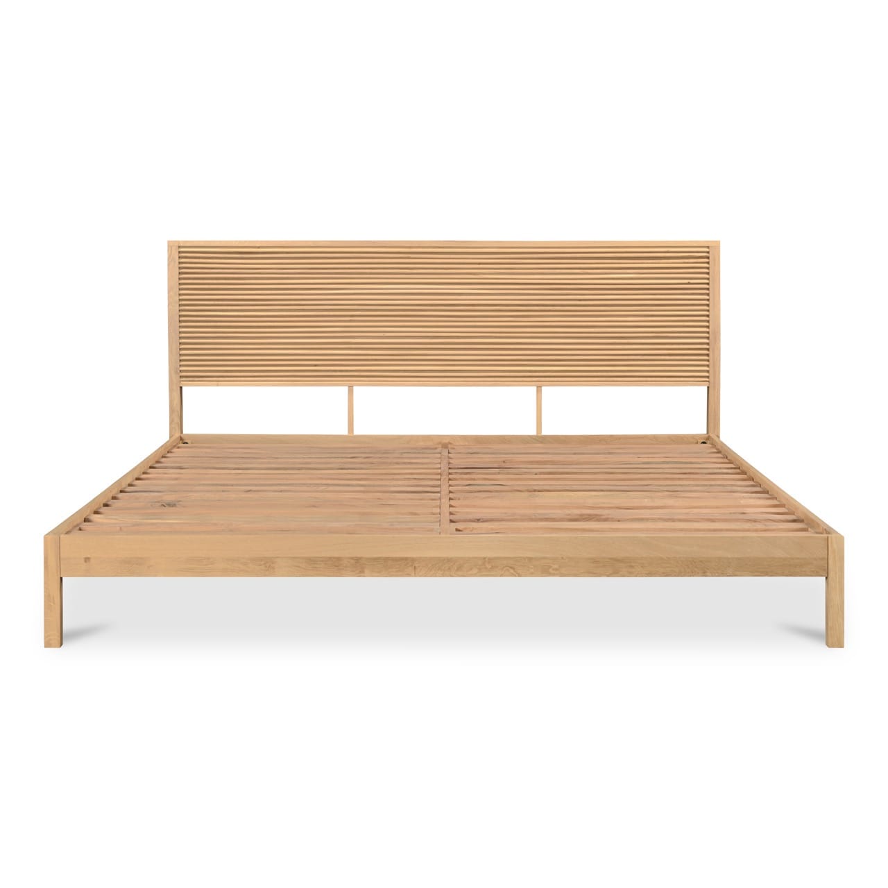 Teeda Queen Bed Natural at Futonland