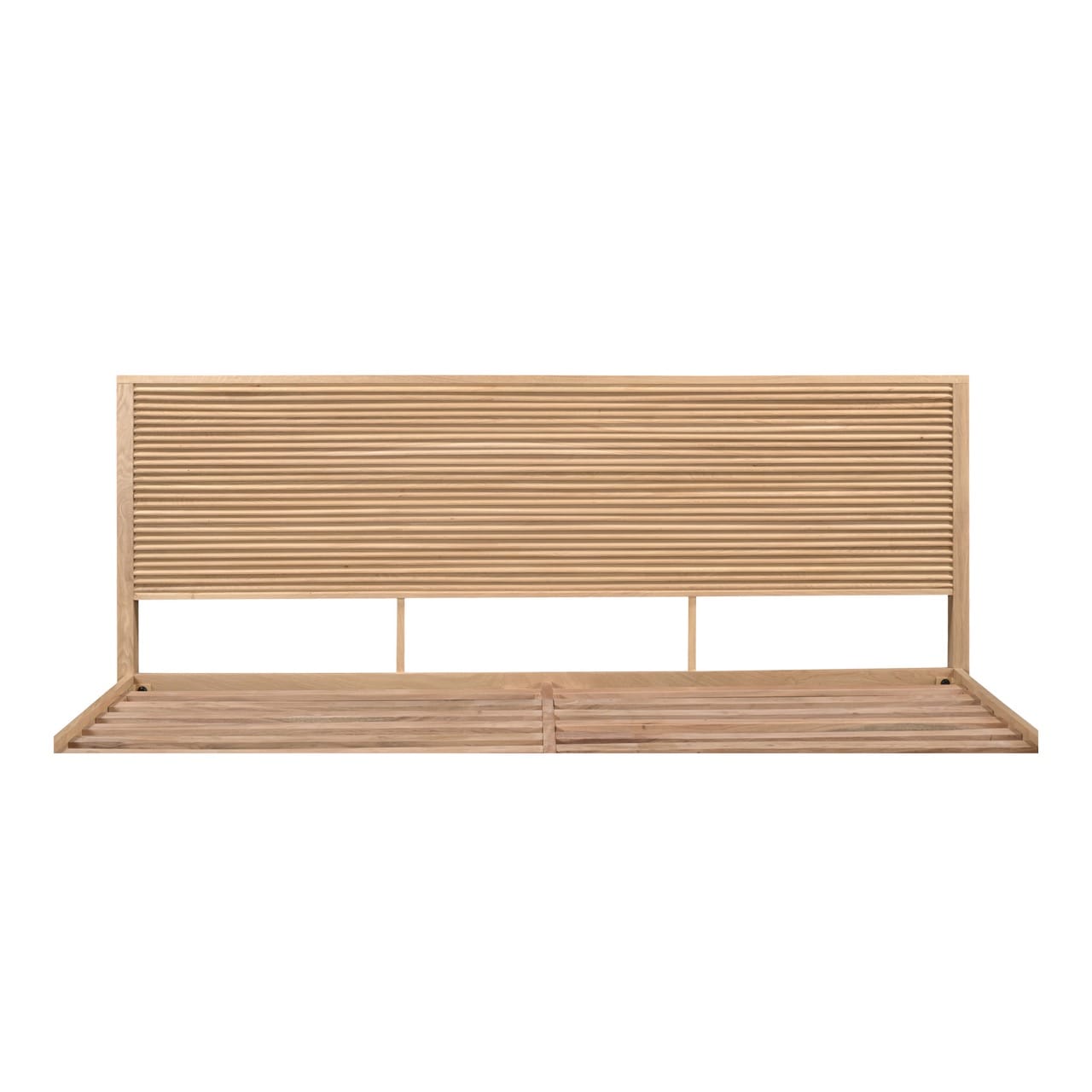 Teeda Queen Bed Natural at Futonland