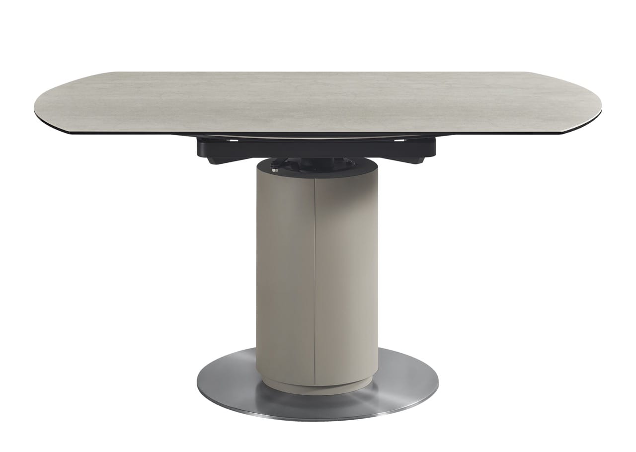 RH 130 Middle Revolving Extension Dining Table at Futonland