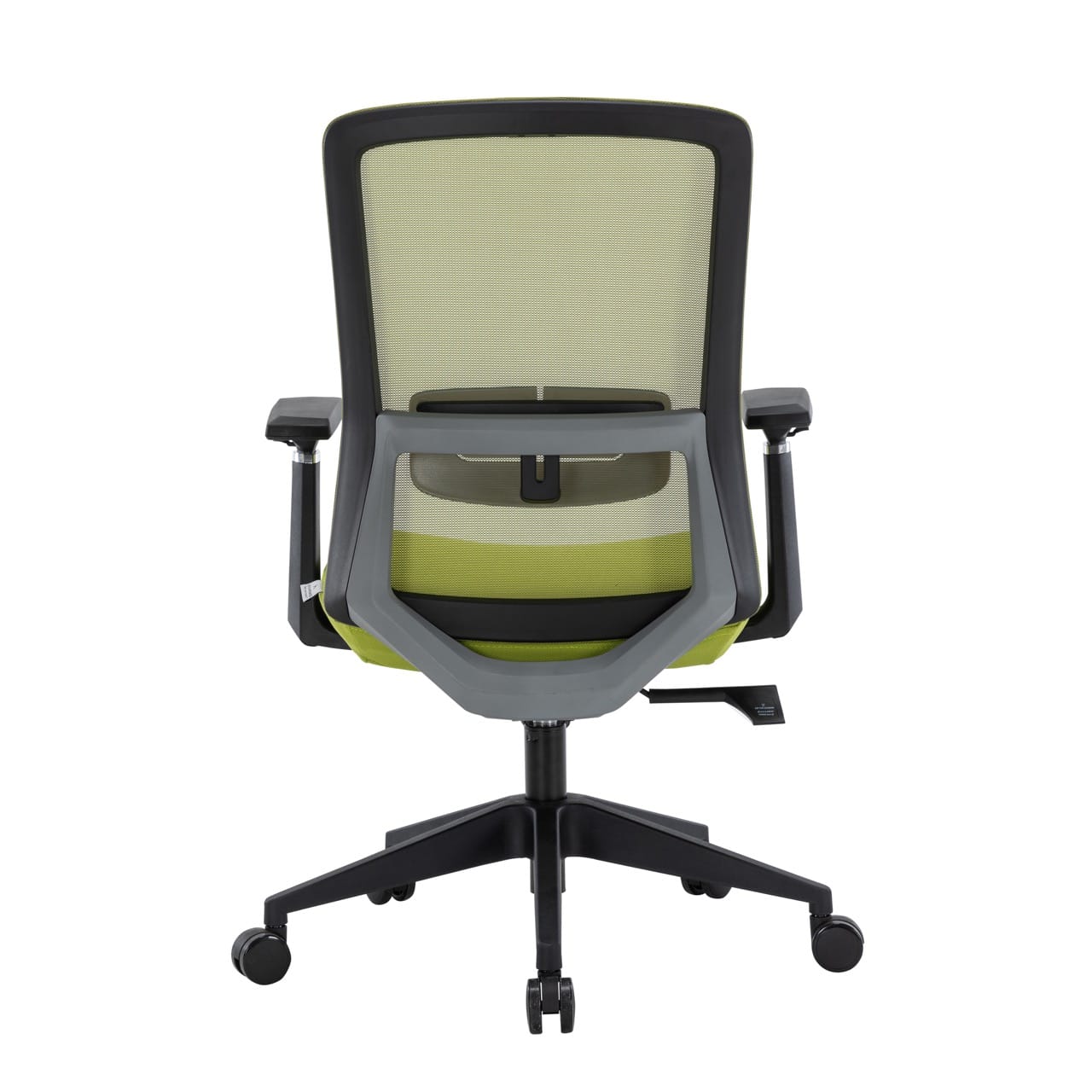 Ingram Office Chair w/Seat Cover - Green/Green at Futonland