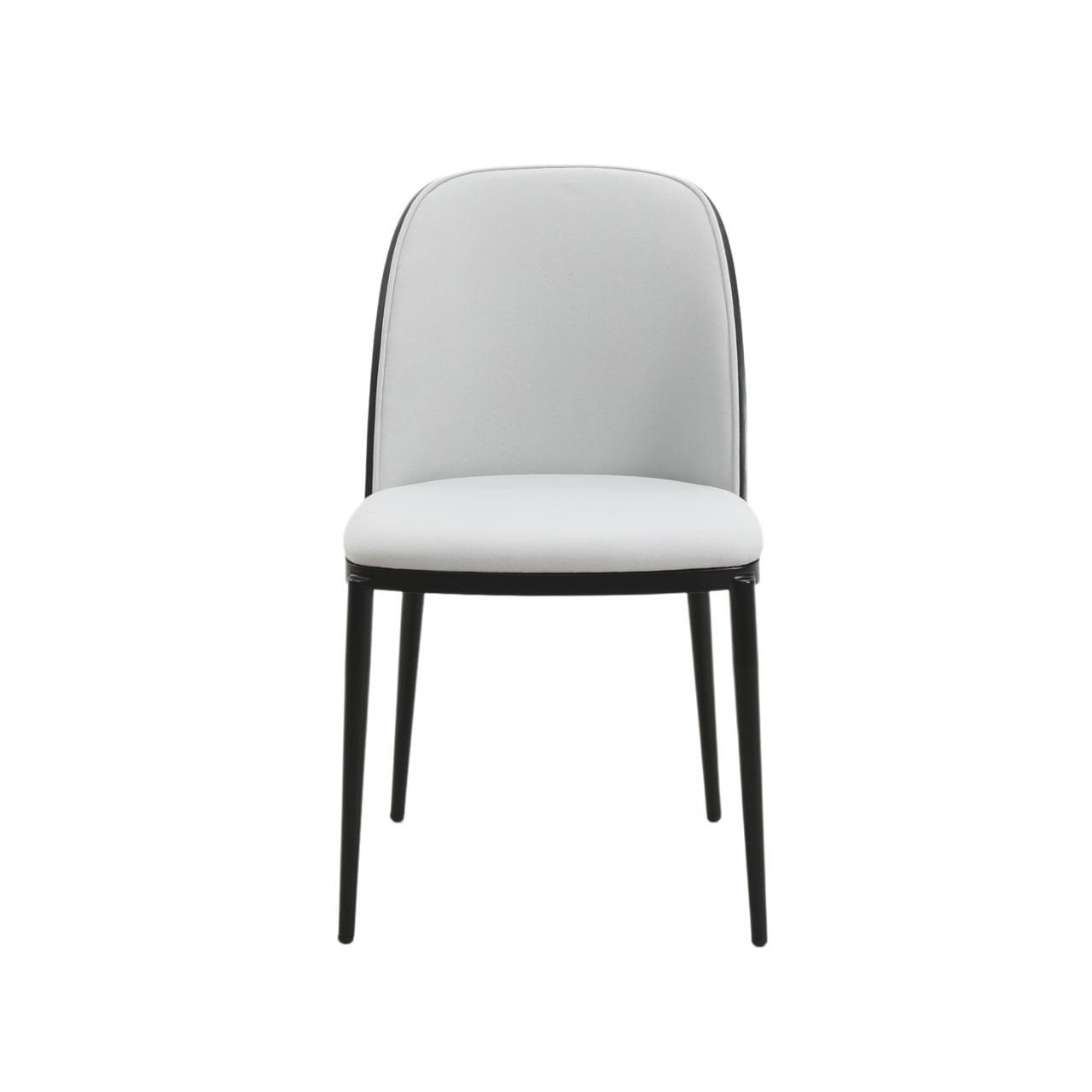 Tule Mid-Century Modern Dining Side Chair w/Velvet Seat & Steel Frame ...