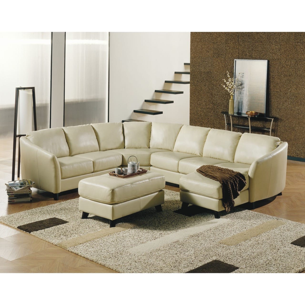 Special Order Alula Sectional Sofa, Configuration 3 at Futonland