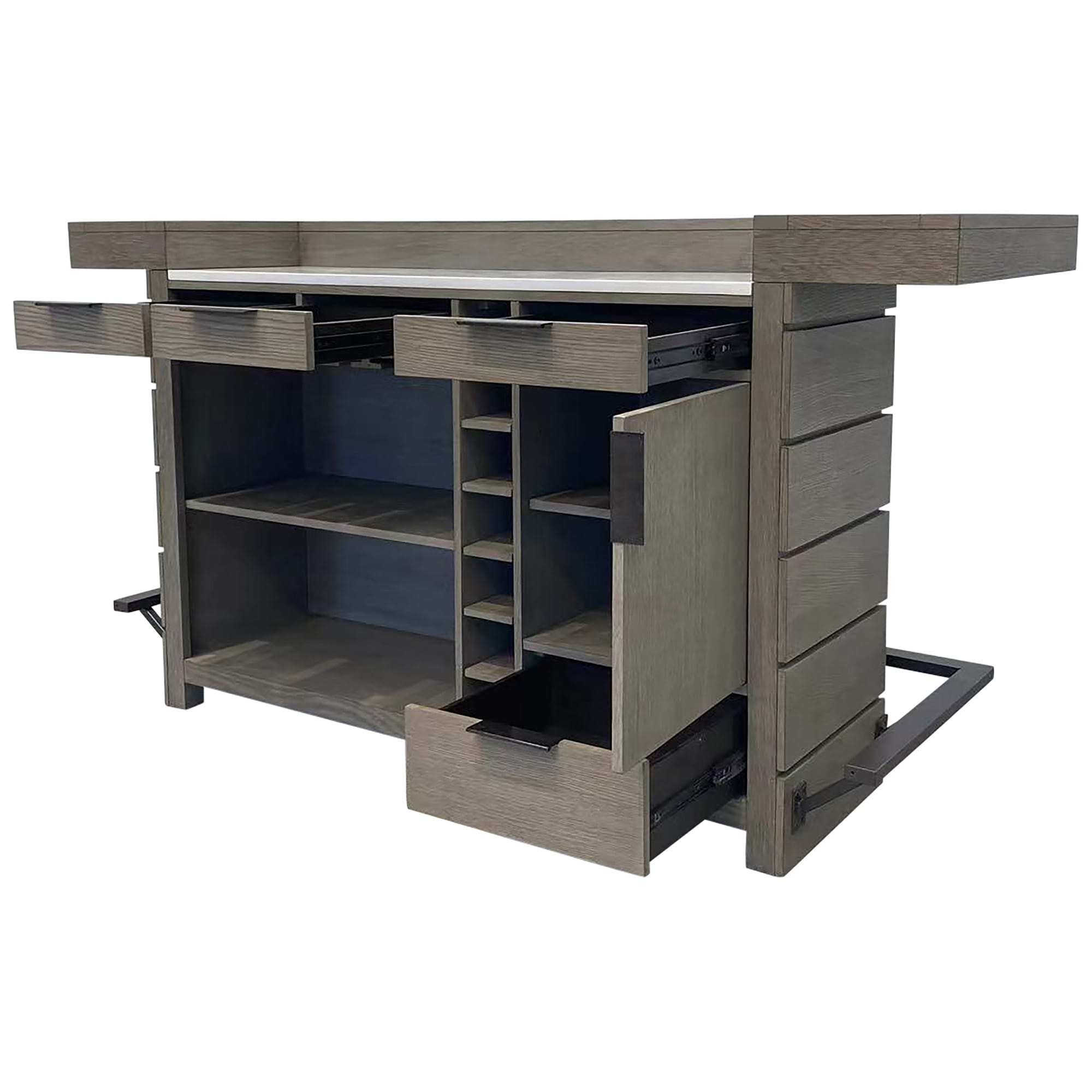 Pure Modern Dining Bar Complete 78" at Futonland