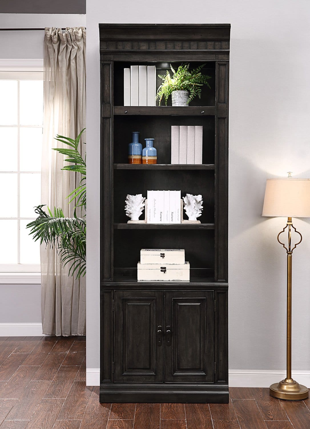 Washington Heights 32" Open Top Bookcase at Futonland