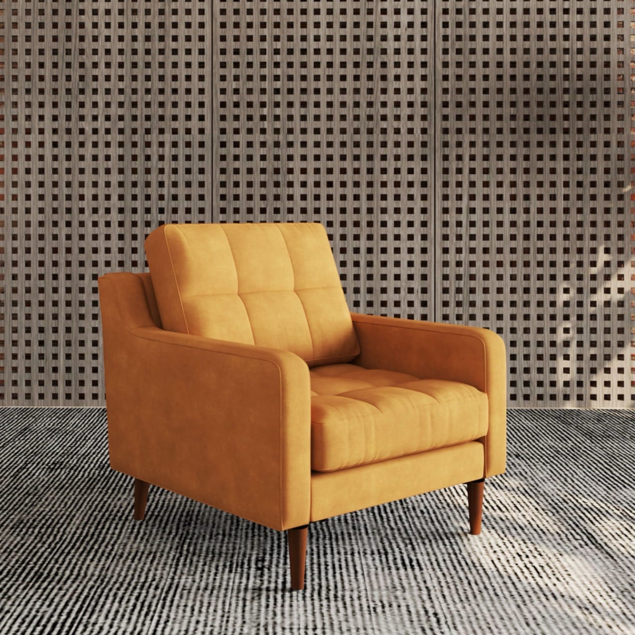Sofi 301 Modular Leather Chair at Futonland
