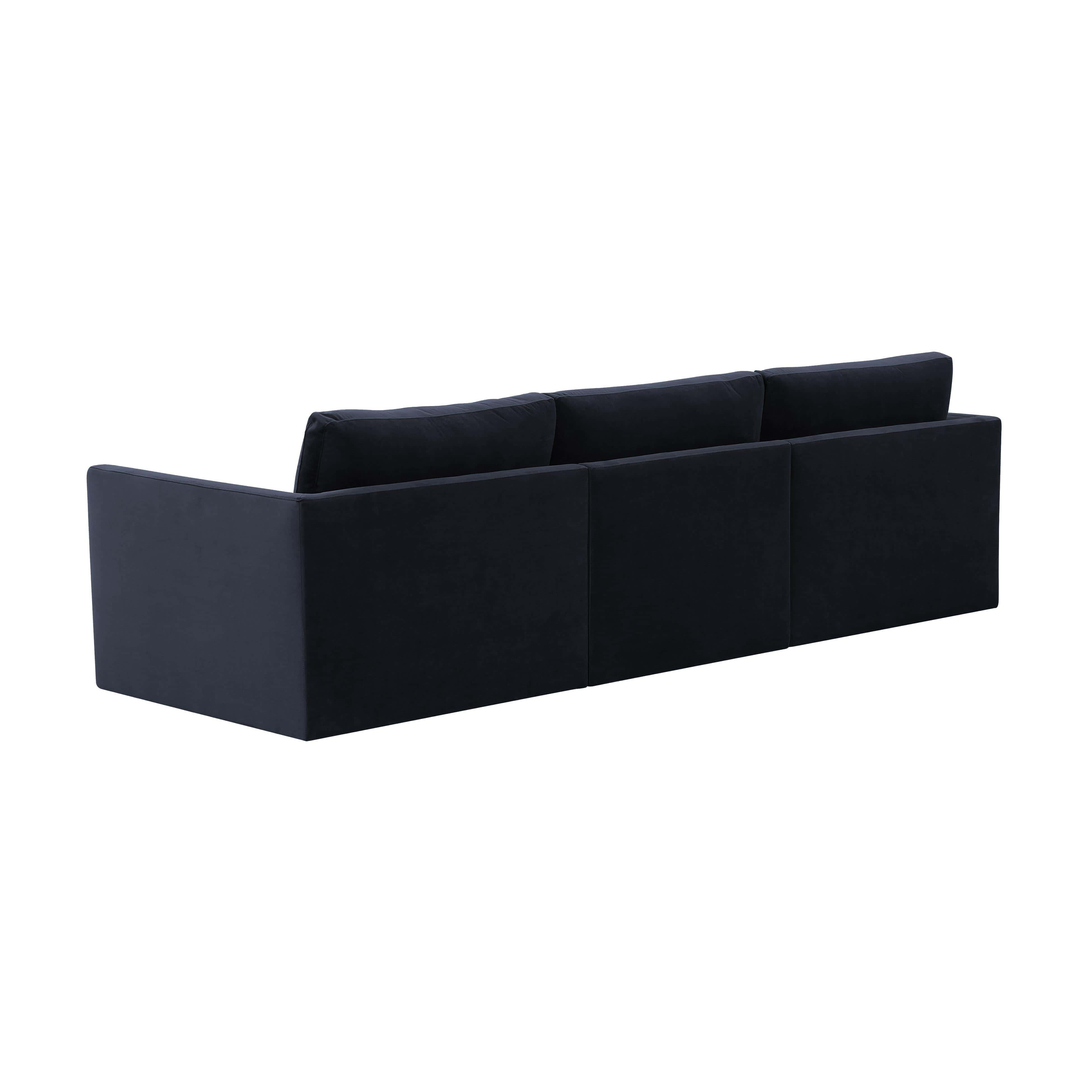 Willow Navy Living Room Set at Futonland