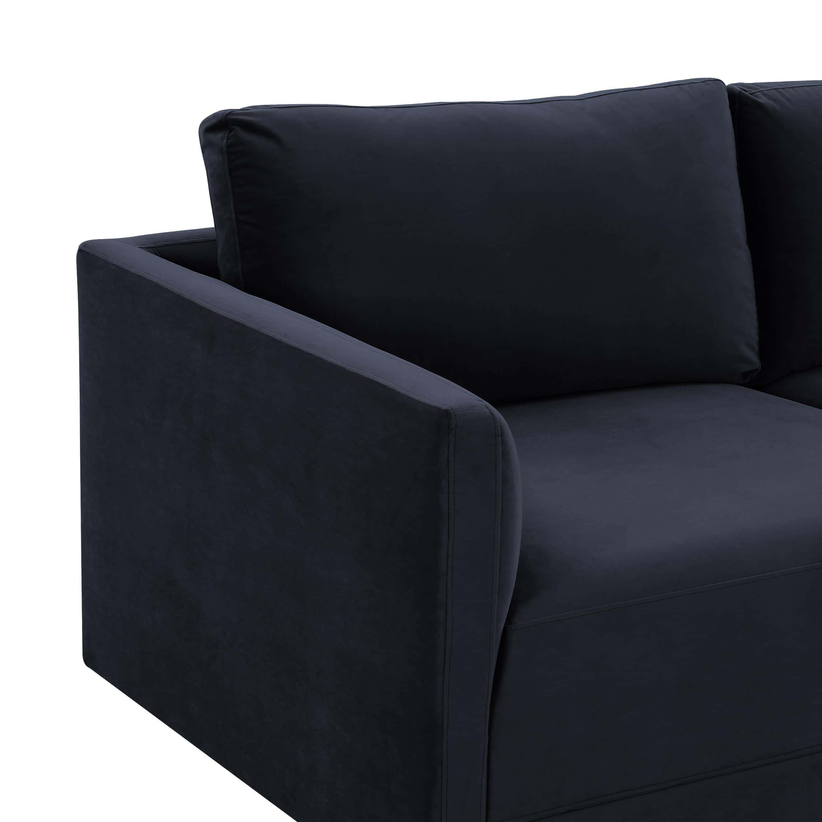Willow Navy Living Room Set at Futonland