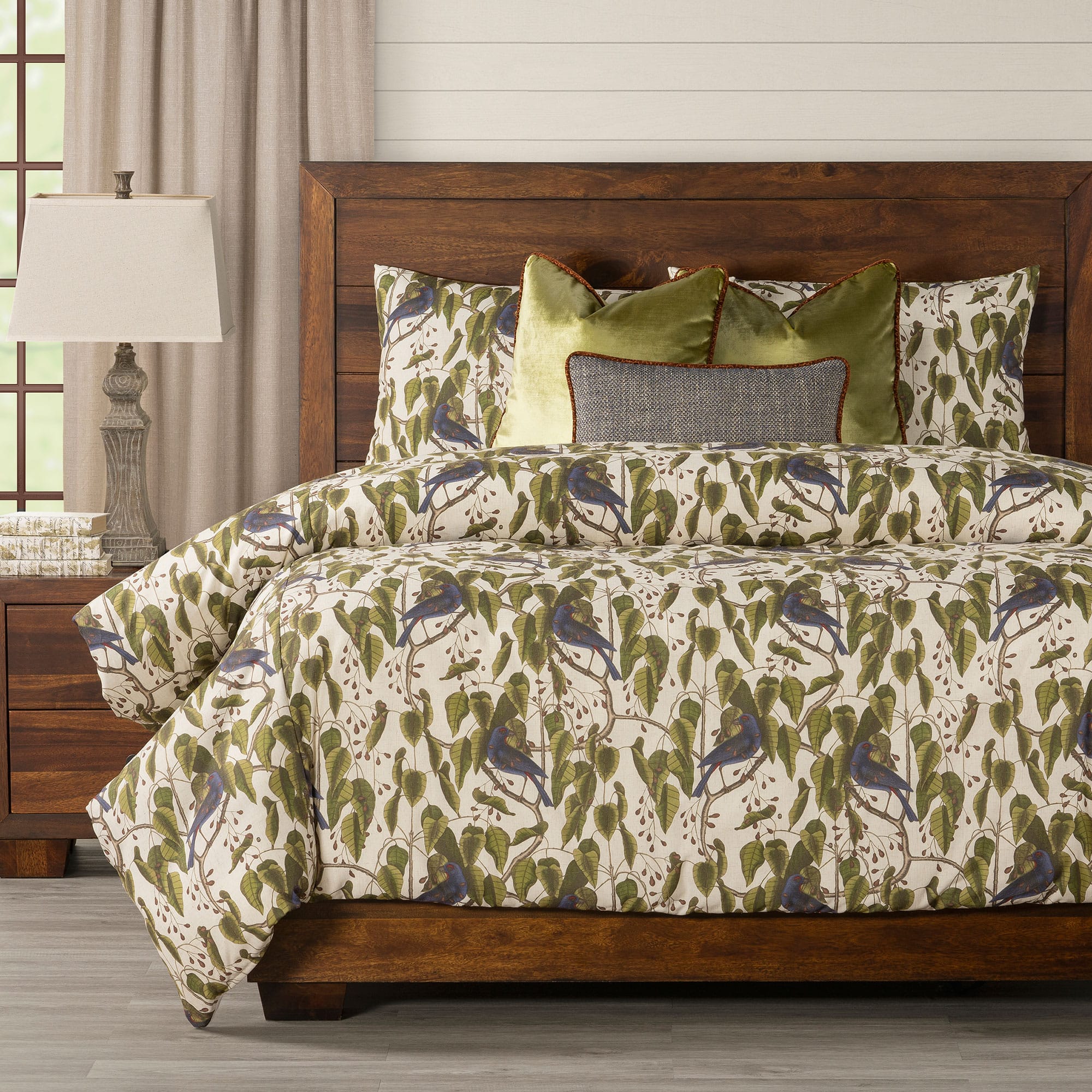 Bluebirds In Paradise Futon Cover at Futonland