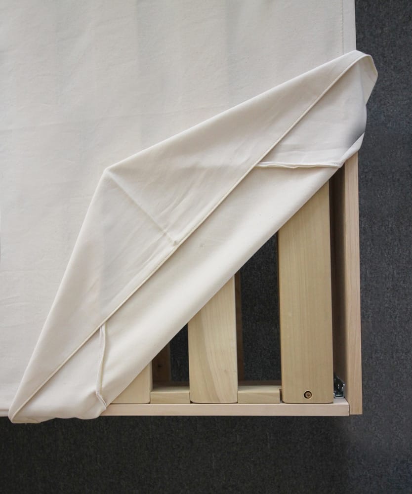 9 Inch Natural Wood Platform Bed Insert at Futonland
