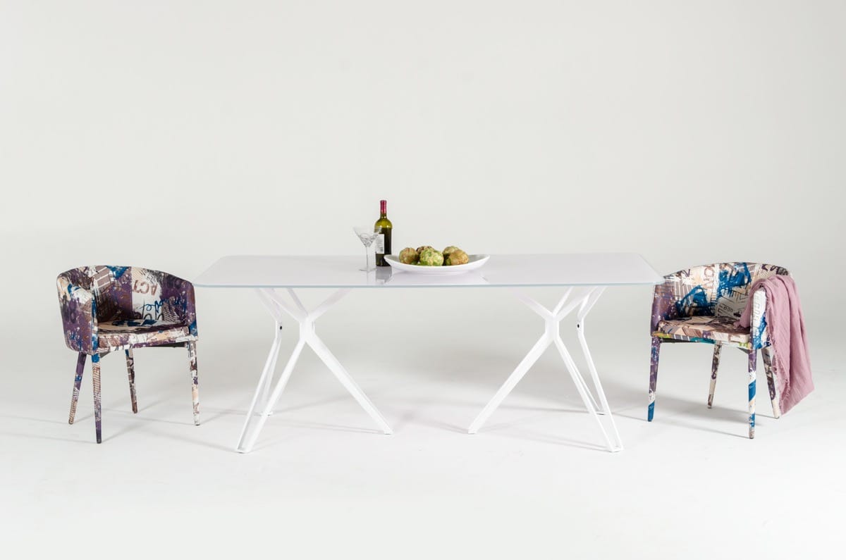 Modrest Dixie Modern Fabric Dining Chair at Futonland
