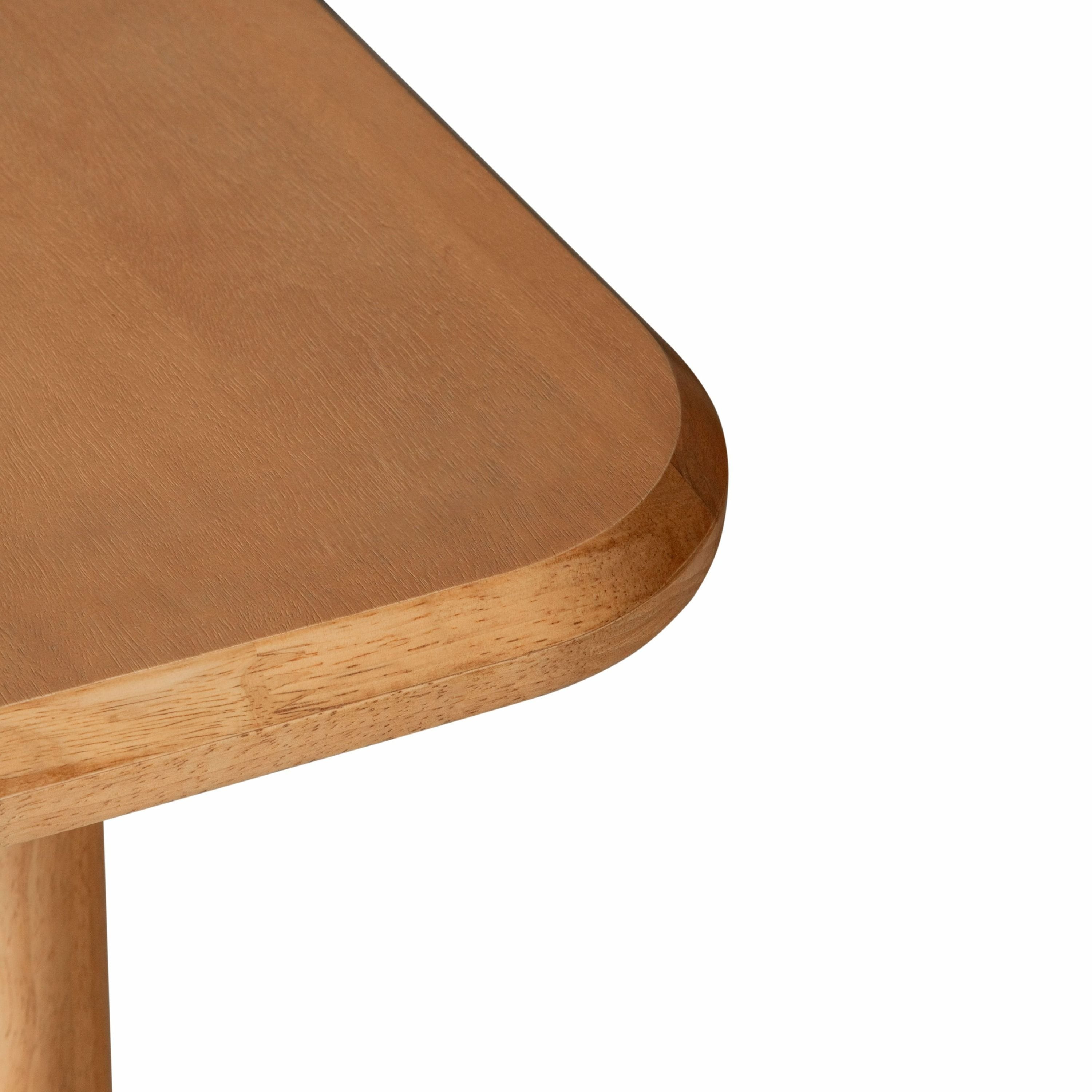 Modrest Rhea - Modern 87" Natural Acacia Rectangular Dining Table at ...