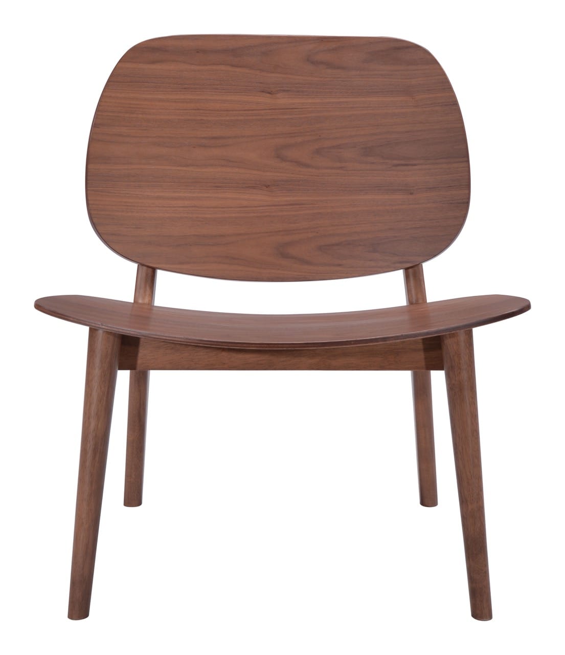 Priest Lounge Chair Walnut at Futonland