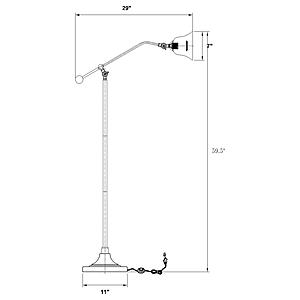 Sabrina Table Lamp at Futonland