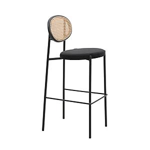 Delaney Counter Stool Grey at Futonland