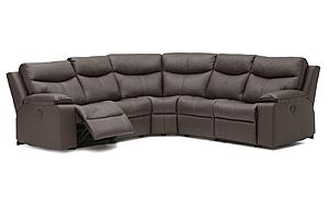 F6975 Blue Gray 3 Pcs Sectional Sofa Set by Poundex