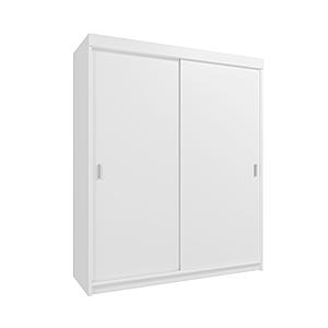 Simple 36" Wardrobe Black at Futonland