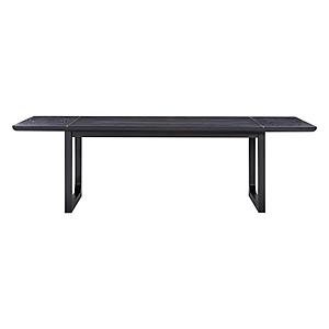 Modrest Channa - Modern Walnut Dining Table at Futonland