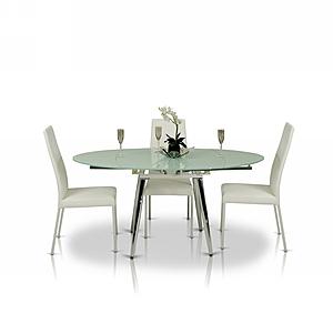 Modrest Natalie Modern Black Acacia & Antique Brass Dining Table by VIG ...