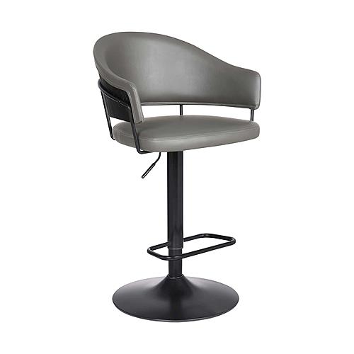 Delaney Counter Stool Grey at Futonland