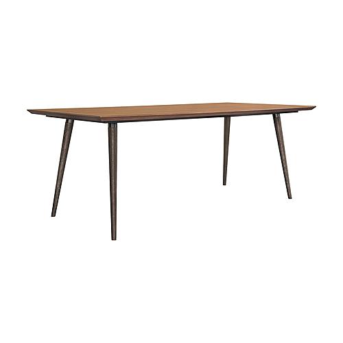 Moderna Dark Oak Dining Table at Futonland