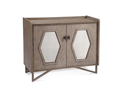 Maxine Dark Cherry Chest at Futonland