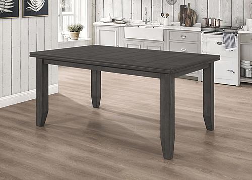 Akola Natural Oak Rectangular Dining Table at Futonland