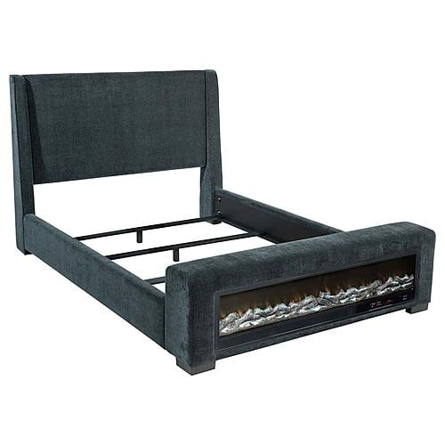 Nova Domus Asus - Modern Italian White Washed Bed at Futonland