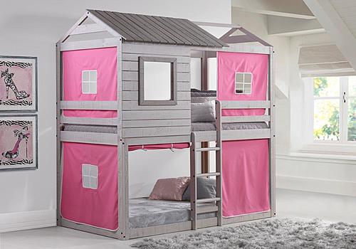 Star Gaze Bunk w/Blue Tent Kit at Futonland