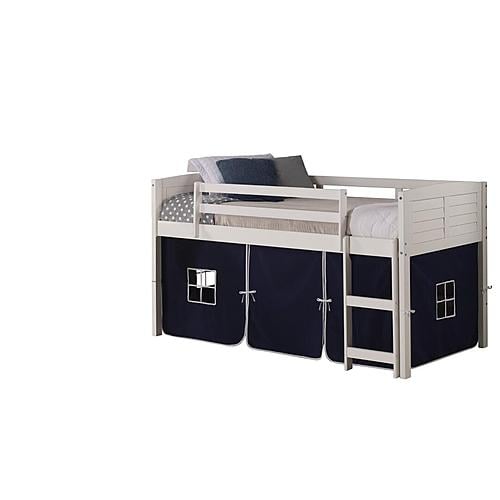 Tent Bed White w/Camo Tent Kit at Futonland