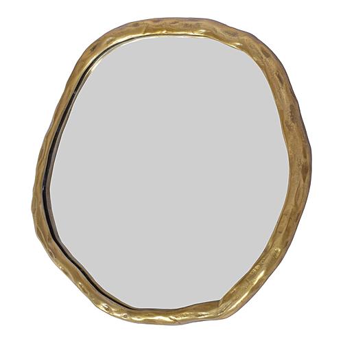 Foundry White Mirror Large At Futonland