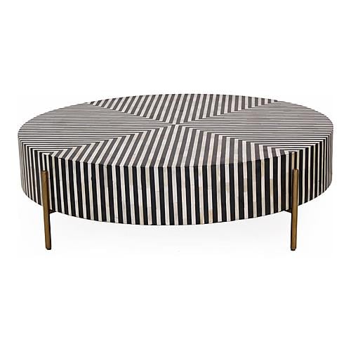 High-Low Scatter Table Black at Futonland