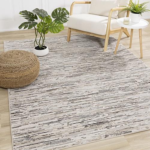 Calla Blue Scope Area Rug at Futonland