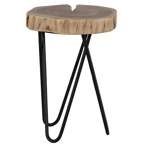 Wren Seagrass Side Table at Futonland