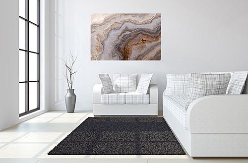 SF1606 Temp Glass w/Foil - Granite 2 (40x60) at Futonland