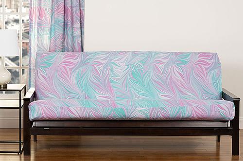 Premium Heavy Texture Dharma Water Futon Cover at Futonland