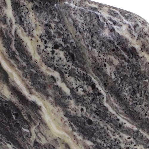 Pika Grey Marble Vase - Large at Futonland