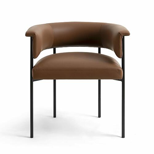 Modrest Jacob - Modern Black Dining Chair (Set of 2) at Futonland