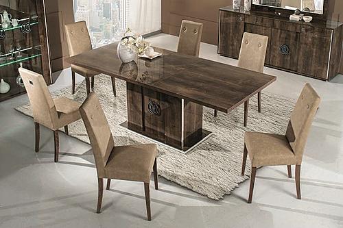 F2151 Gray Dining Table at Futonland
