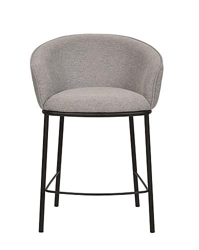 Delaney Counter Stool Grey at Futonland