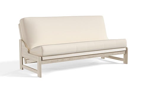 Special Order Flat Arm Mission Amish-Made Futon Frame at Futonland