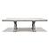 Arlendyne Antique White Dining Table w/Extension at Futonland