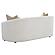 Rainn Upholstered Tight Back Sofa Latte at Futonland