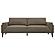 Rilynn Upholstered Track Arms Sofa Brown at Futonland