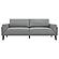 Rilynn 2-piece Upholstered Track Arms Sofa Set Grey at Futonland