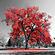 SF1373 Temp Glass w/Foil - Red Tree (50x50) at Futonland