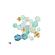 SF1420 Temp Glass w/Foil - Color Me Poly (50x50) at Futonland